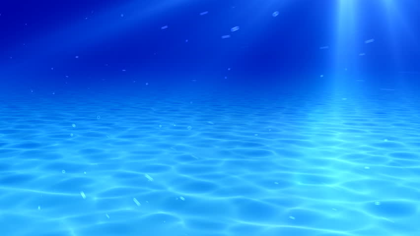 High Quality Looping Animation Of Ocean Waves From Underwater With ...