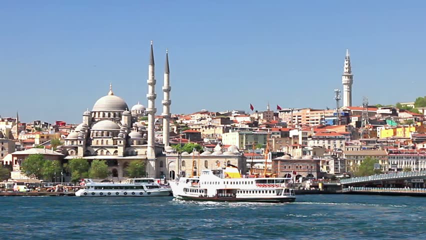 Eminonu Harbor, Istanbul, Turkey Stock Footage Video 1318888 - Shutterstock