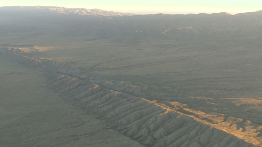 Aerial View Of San Andreas Fault Stock Footage Video 1408528 - Shutterstock
