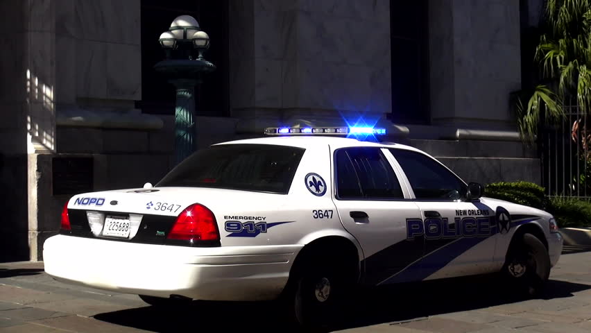New Orleans Police Car Driving By NEW ORLEANS, LOUISIANA/USA OCTOBER 29 ...