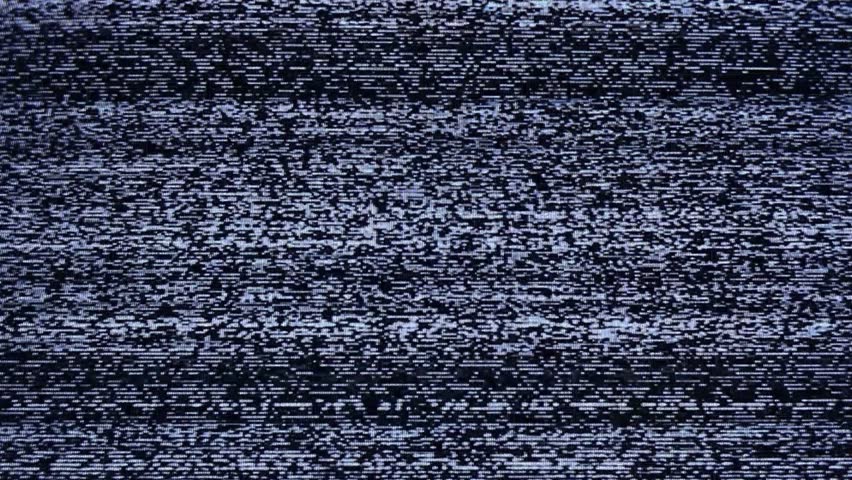 Fuzzy Tv Screen Stock Footage Video 3028972 - Shutterstock