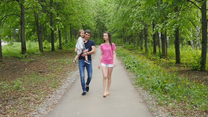 Friends Walking Down Path Stock Footage Video 19954666 - Shutterstock