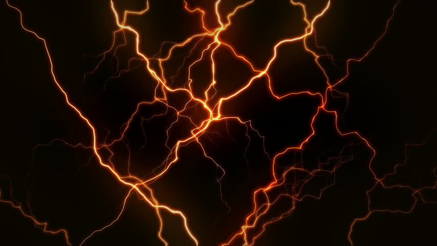 Lightning In Red Sky Stock Footage Video 3477668 - Shutterstock