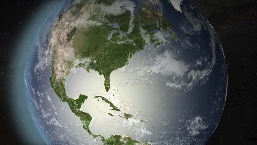 Earth Zoom To Africa. Available In 4K Ultra HD. Stock Footage Video ...