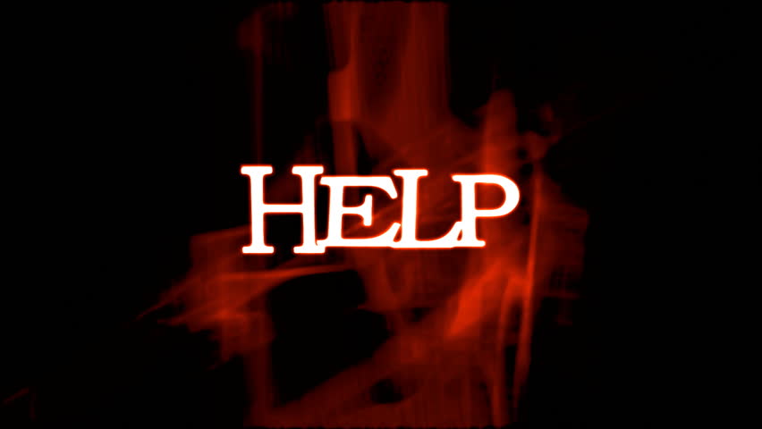 Scary HELP Distress Sign Stock Footage Video 3888935 - Shutterstock