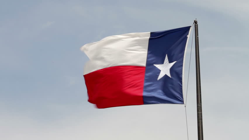 Texas Flag Blowing In The Wind Stock Footage Video 4094479 - Shutterstock