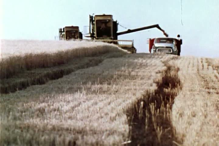 1970s - Good Shots Of Farming And Agriculture In America. Stock Footage ...