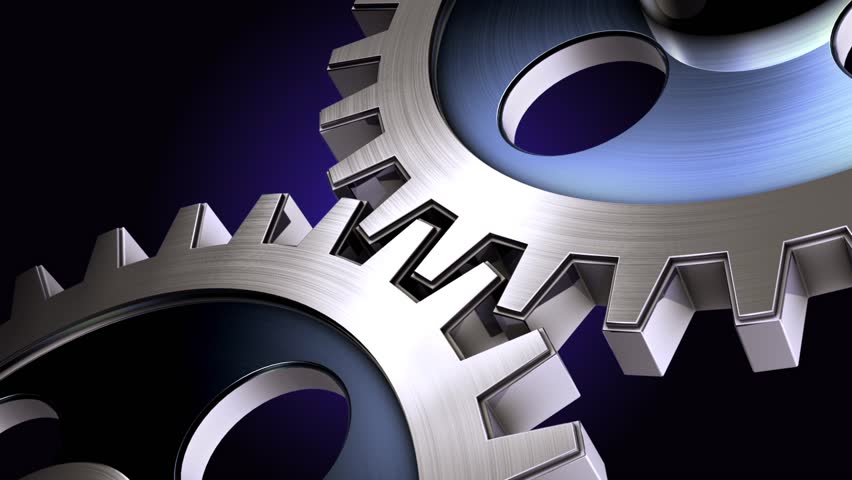 Moving Gears Stock Footage Video 4376672 - Shutterstock