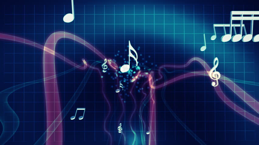 Music Notes Stock Footage Video - Shutterstock