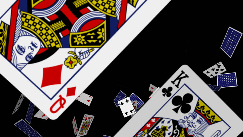 Playing Cards Explosion - 1 - 30 Fps - Exploding Poker Deck As Intro ...