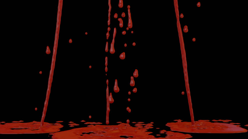 High Resolution Blood Dripping Wallpaper