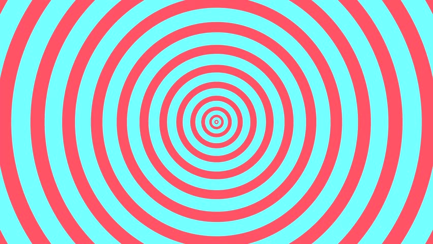 A Hypnotic Spiral Animation With Flash Effect Stock Footage Video ...