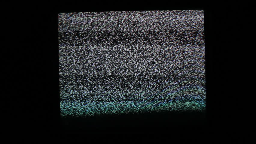 Fuzzy Tv Screen Stock Footage Video 3028978 - Shutterstock